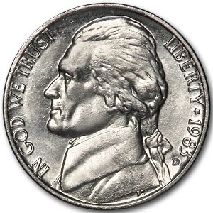 Buy 1983-D Jefferson Nickel BU | APMEX