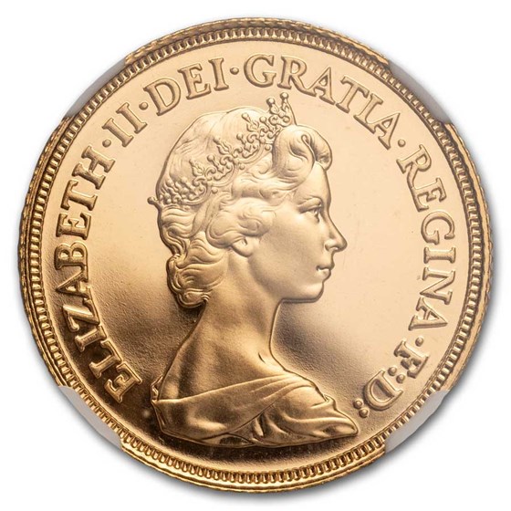 1983 Great Britain Gold Sovereign Elizabeth II PF-69 NGC