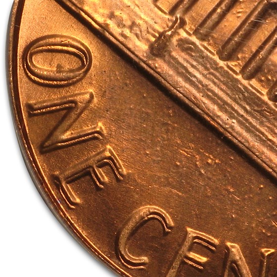 Buy 1983 Lincoln Cent Double Die Reverse MS-65 PCGS (Red) | APMEX