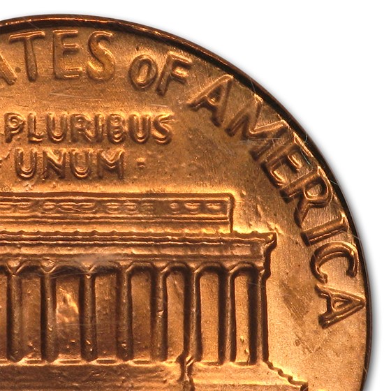 Buy 1983 Lincoln Cent Double Die Reverse MS-65 PCGS (Red) | APMEX
