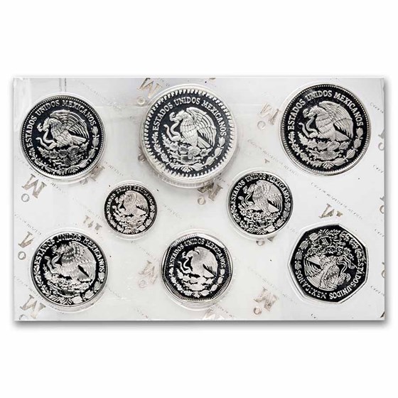 Buy 8-Coin 1983 Mexican Silver Libertad Proof Set | APMEX