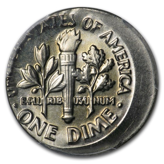 Buy 1983-P Roosevelt Dime MS-65 PCGS (Mint Error, 10% Off Center) | APMEX