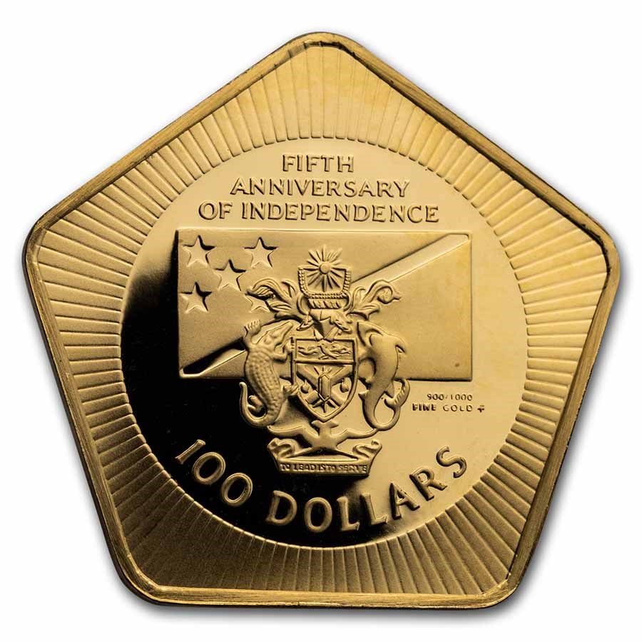 Buy 1983 Solomon Islands Gold $100 5th Ann. of Independence Proof | APMEX