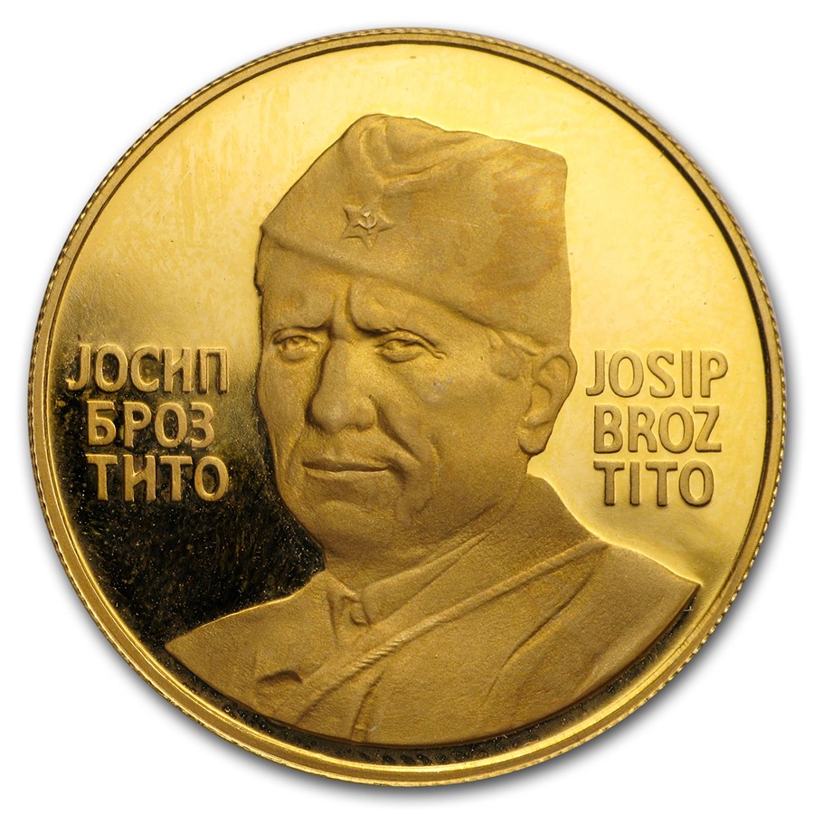 Buy 1983 Yugoslavia Proof Gold Josip Broz Tito Medal | APMEX