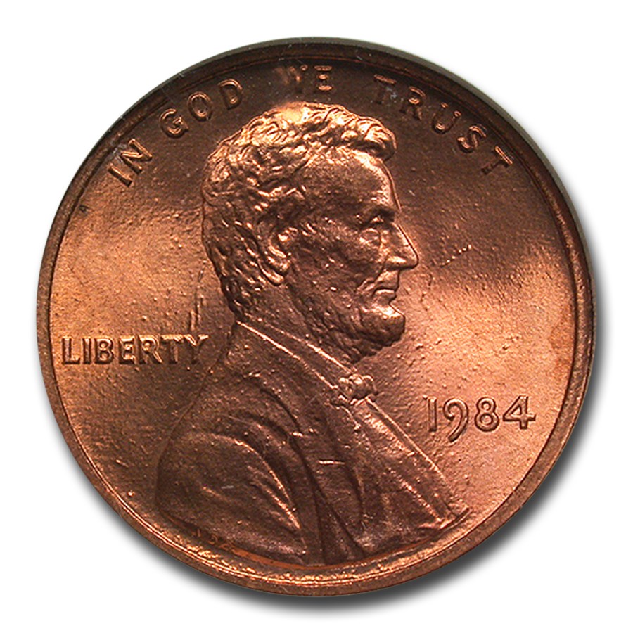 Buy 1984 Lincoln Cent Doubled Die Obverse MS-67 NGC (Red, FS-037) | APMEX