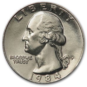Buy 1984-P Washington Quarter BU | APMEX