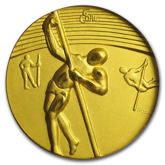 Buy 1984 Salvador Dali Olympic Gold Medallion 11 Piece Set | APMEX