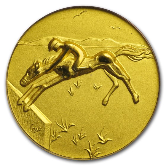 Buy 1984 Salvador Dali Olympic Gold Medallion 11 Piece Set | APMEX