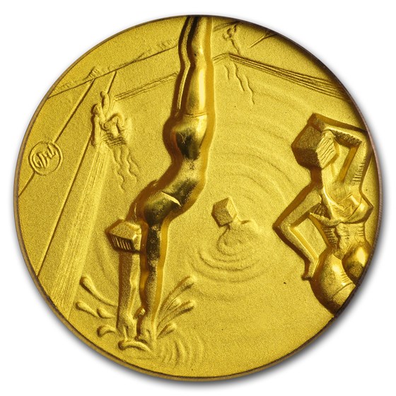 Buy 1984 Salvador Dali Olympic Gold Medallion 11 Piece Set | APMEX
