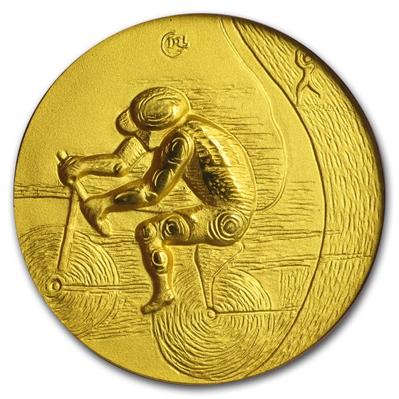 Buy 1984 Salvador Dali Olympic Gold Medallion 11 Piece Set | APMEX