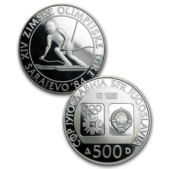 Buy 1984 Yugoslavia 18-Coin Gold/Silver Sarajevo Olympics Proof Set | APMEX