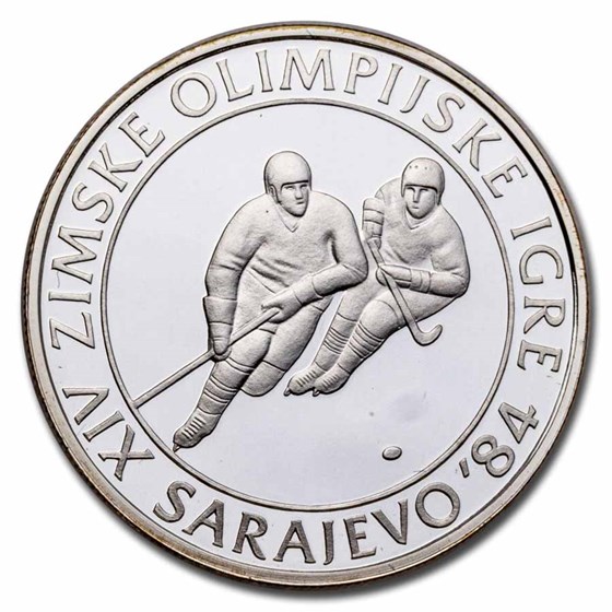 1984 Yugoslavia 20-Coin Gold/Silver Sarajevo Olympics Proof Set