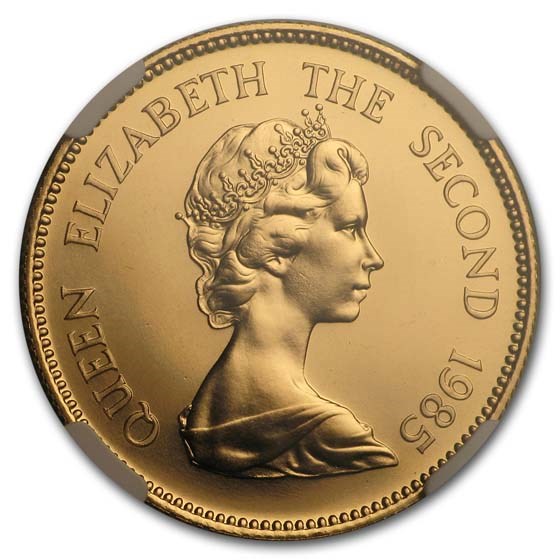 Buy 1985 Hong Kong Gold $1000 Year of the Ox MS-69 NGC | APMEX