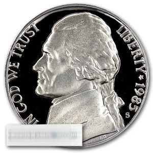 Buy 1985-S Jefferson Nickel 40-Coin Roll Proof | APMEX