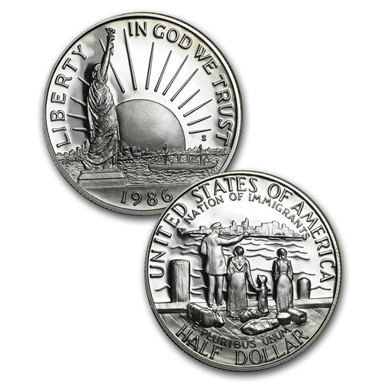 Buy 1986 3-Coin Statue of Liberty Proof Commem Set | APMEX