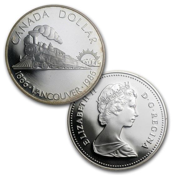 Buy 1986 Canadian 7-Coin Double Dollar Proof Set | APMEX