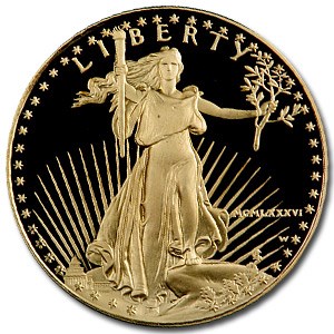 Buy 1986-W 1 oz Proof American Gold Eagle (Capsule Only) | APMEX