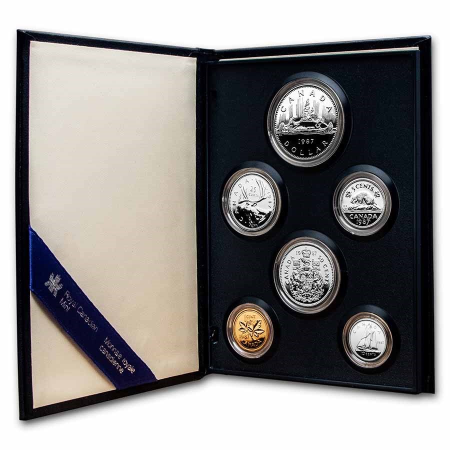 Buy 1987 Canada 6-Coin Specimen Set (Box & COA) | APMEX