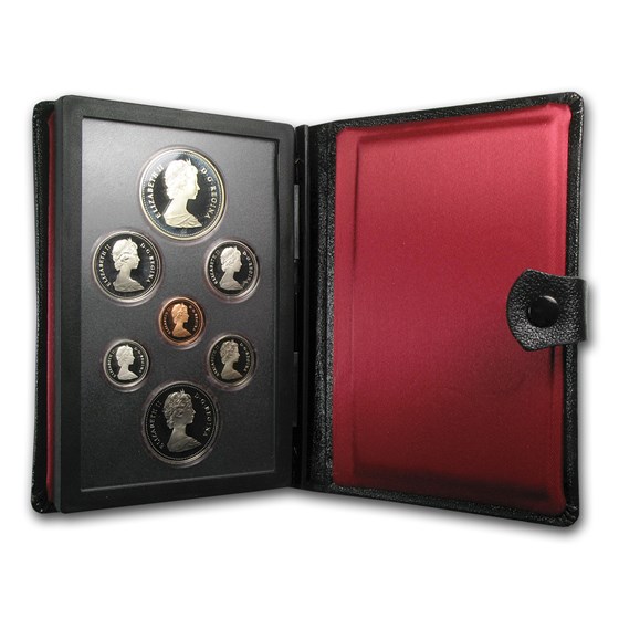 Buy 1987 Canada 7-Coin Double Dollar Proof Set | APMEX