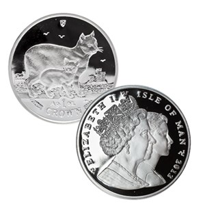 Buy 1988-2012 Isle of Man 25-Coin 1 oz Silver Cat PF Set | APMEX