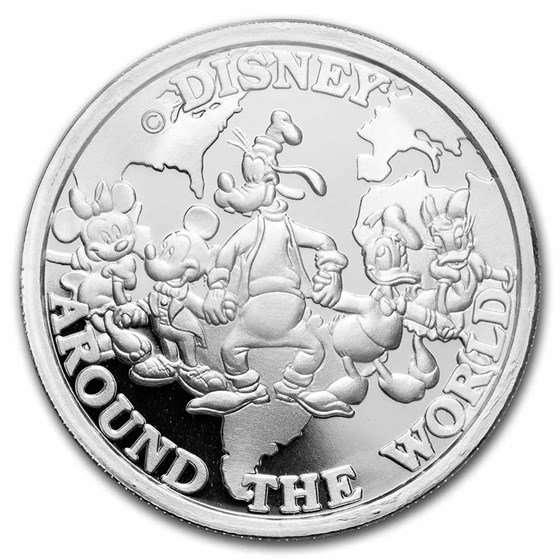 Buy 1988 5oz Silver Round - Disney/Peter Pan PR-69 PCGS Rarities Mint ...