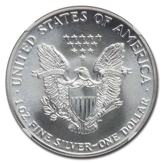 Buy 1988 American Silver Eagle MS-70 NGC (Bressett) | APMEX