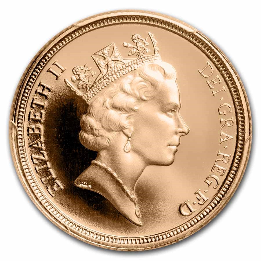 Buy 1988 Great Britain Gold Sovereign Elizabeth II PR-69 DCAM PCGS | APMEX