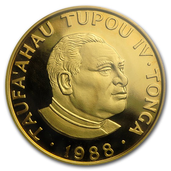 Buy 1988 Tonga 1/2 oz Proof Gold Seoul Olympics PR-69 PCGS | APMEX