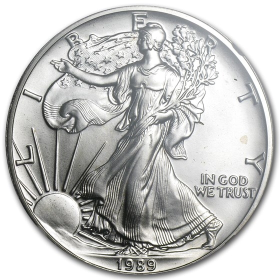 Buy 1989 American Silver Eagle MS-69 NGC | APMEX