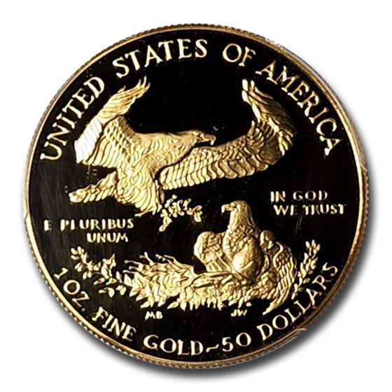 1989-W 1 oz Proof American Gold Eagle PR-69 PCGS (Phillip Diehl)