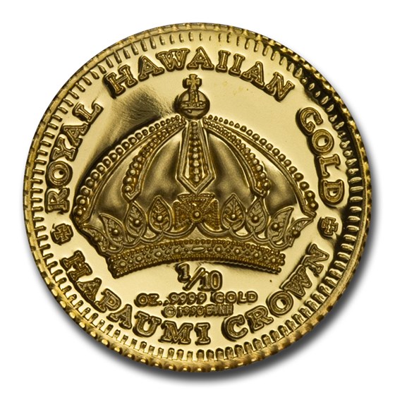 Buy 1990 Hawaii 5-Coin Liliuokalani Gold Proof Set | APMEX