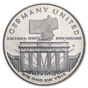 Buy 1990 Marshall Islands $5 German Unification BU | APMEX