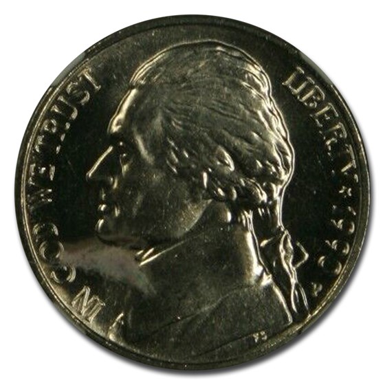 Buy 1990-P Jefferson Nickel MS-68 NGC FS | APMEX