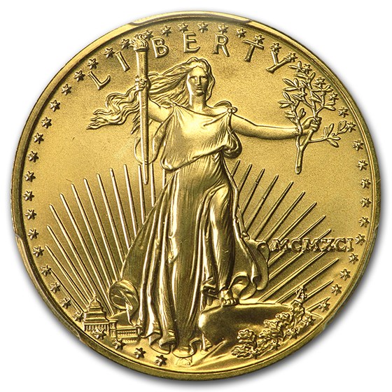 Buy 1991 1/2 oz American Gold Eagle MS-69 PCGS | APMEX