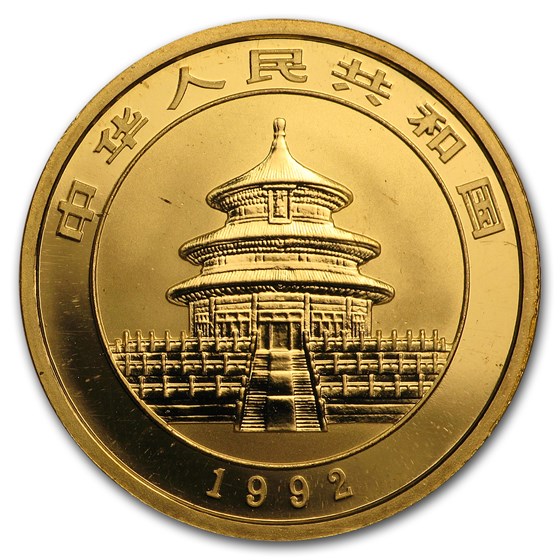 Buy 1992 China 5-Coin Gold Panda Proof Set (Original Box & COA) | APMEX