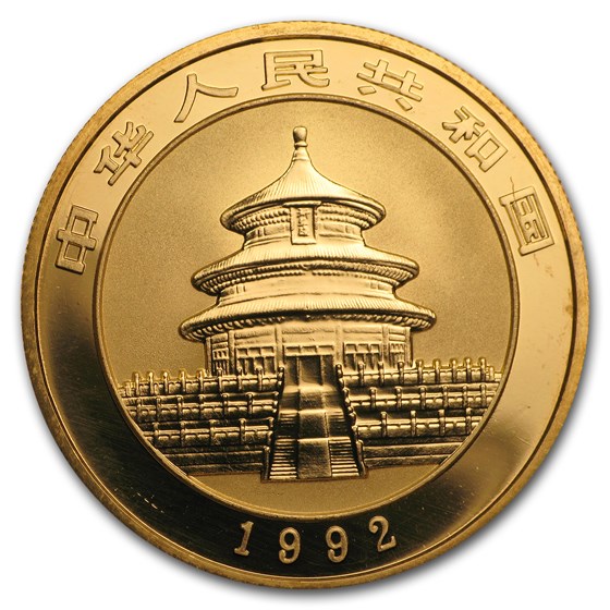 Buy 1992 China 5-Coin Gold Panda Proof Set (Original Box & COA) | APMEX
