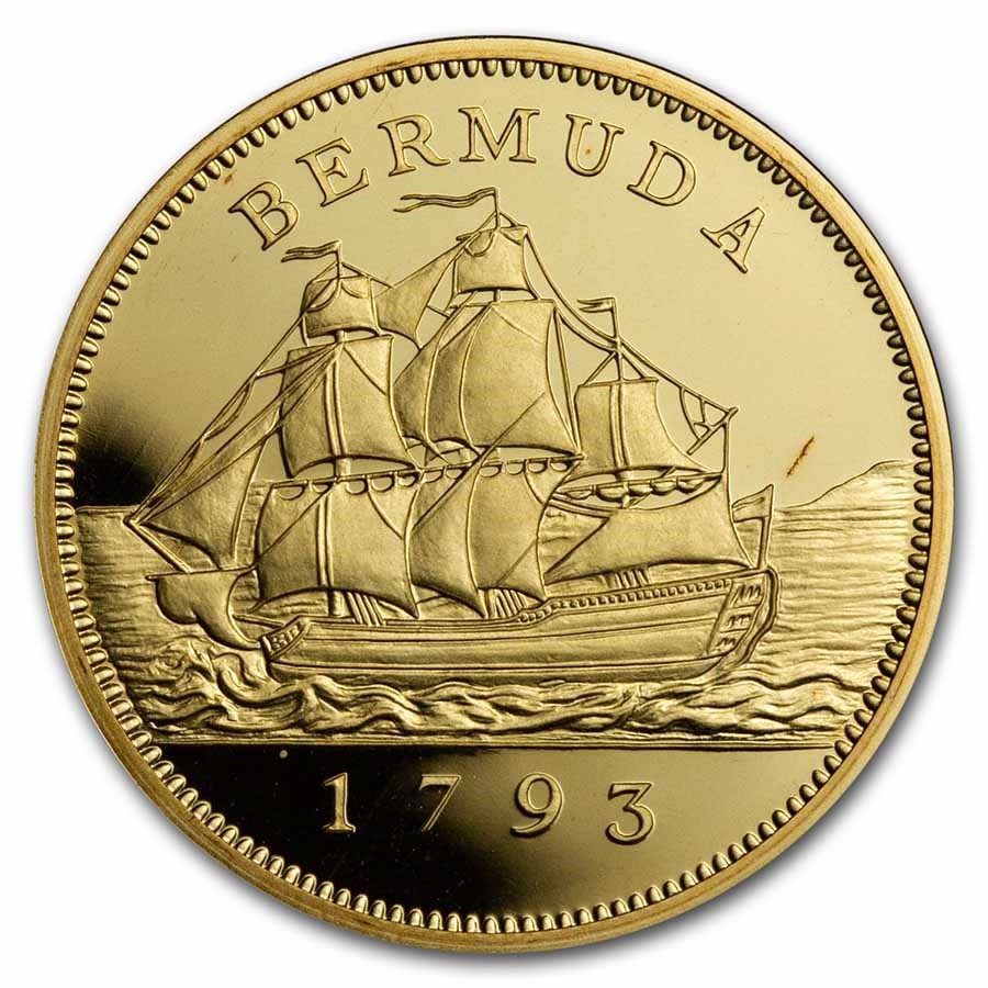 Buy 1993 Bermuda Gold $200 Bicentenial of Bermudian Coinage Proof | APMEX