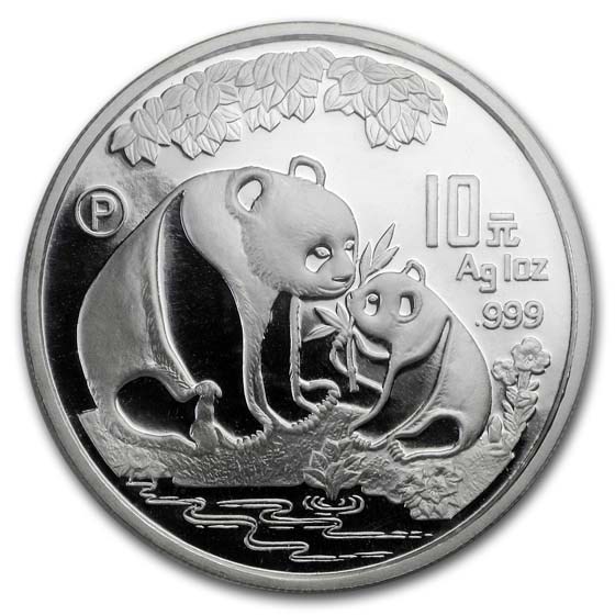 Buy 1993 China 1 oz Silver Panda Proof (Sealed) | APMEX
