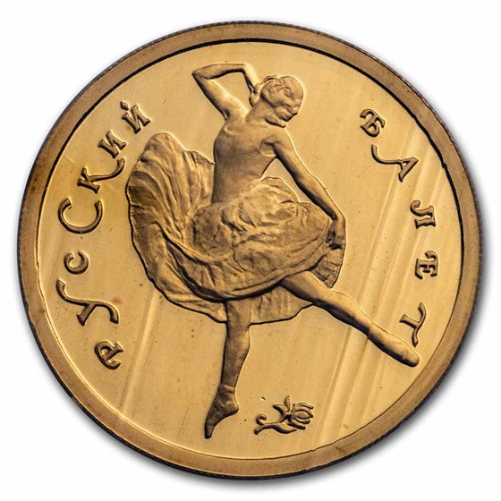 Buy 1993 Russia Bolshoi Ballet Gold Roubles 4-Coin Set | APMEX