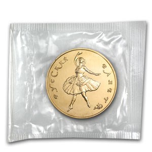 Buy 1993 Russia Gold 1/2 oz 100 Roubles Bolshoi Ballet | APMEX