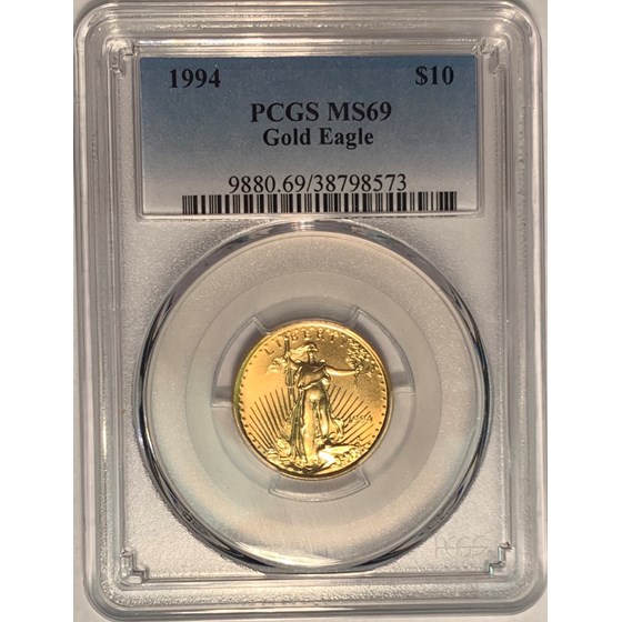 Buy 1994 1/4 oz American Gold Eagle MS-69 PCGS | APMEX
