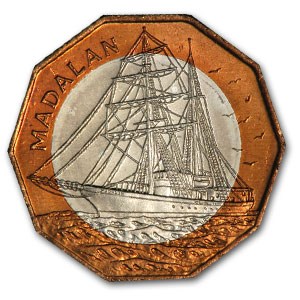 Buy 1994 Cape Verde 2-Coin Bimetal 100 Escudos Madalan Ship Set BU | APMEX