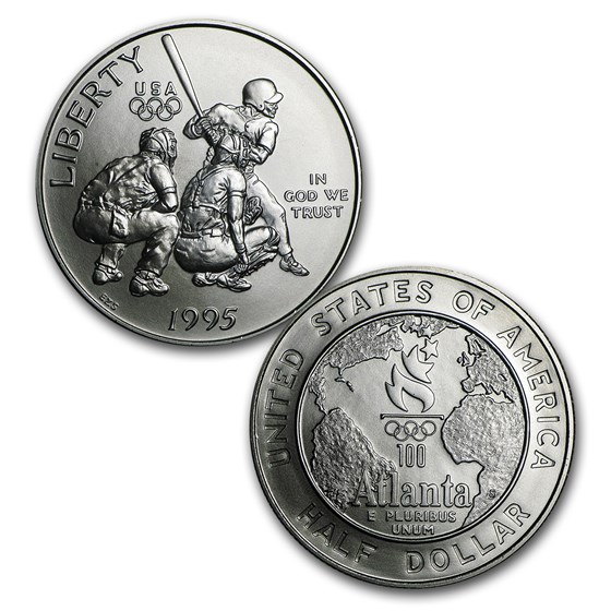 Buy 1995 & 1996 32-Coin Commem Olympic Set BU & Proof | APMEX