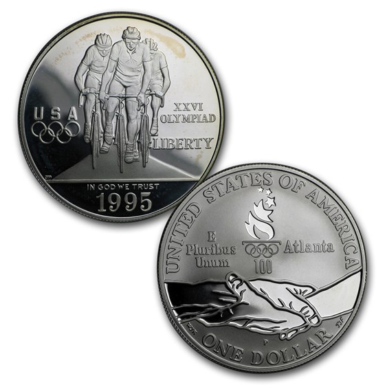 Buy 1995 & 1996 8-Coin Atlanta Olympic Proof Set (w/Box & COA) | APMEX