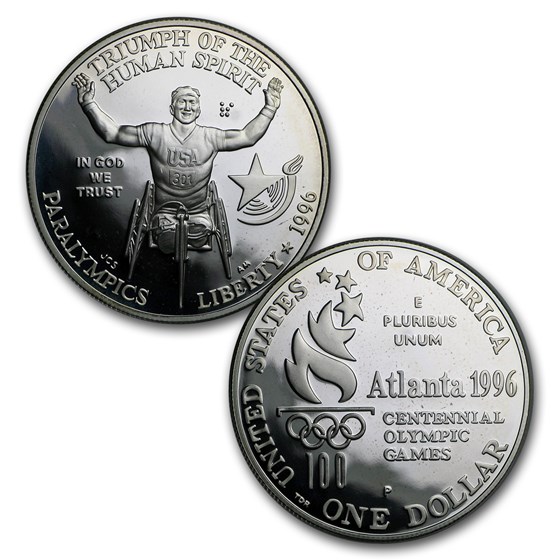 Buy 1995 & 1996 8-Coin Atlanta Olympic Proof Set (w/Box & COA) | APMEX