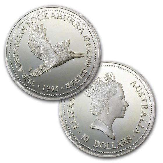 Buy 1995 Australia 4-Coin Silver Kookaburra Proof Set | APMEX