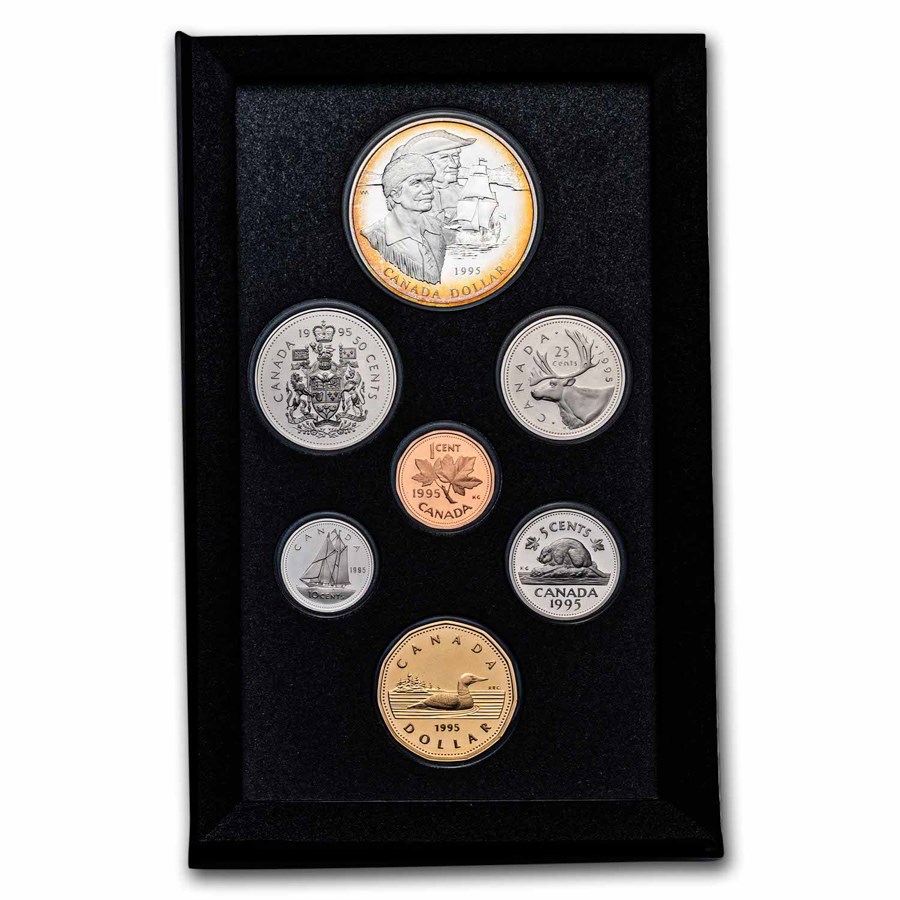 Buy 1995 Canada 7-Coin Double Dollar Proof Set | APMEX