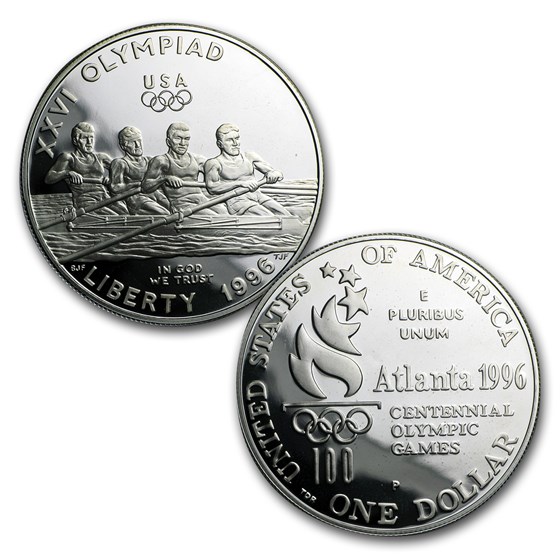 Buy 1995-P & 1996-P 8-Coin Atlanta Olympic Proof Set | APMEX