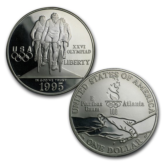Buy 1995-P & 1996-P 8-Coin Atlanta Olympic Proof Set | APMEX