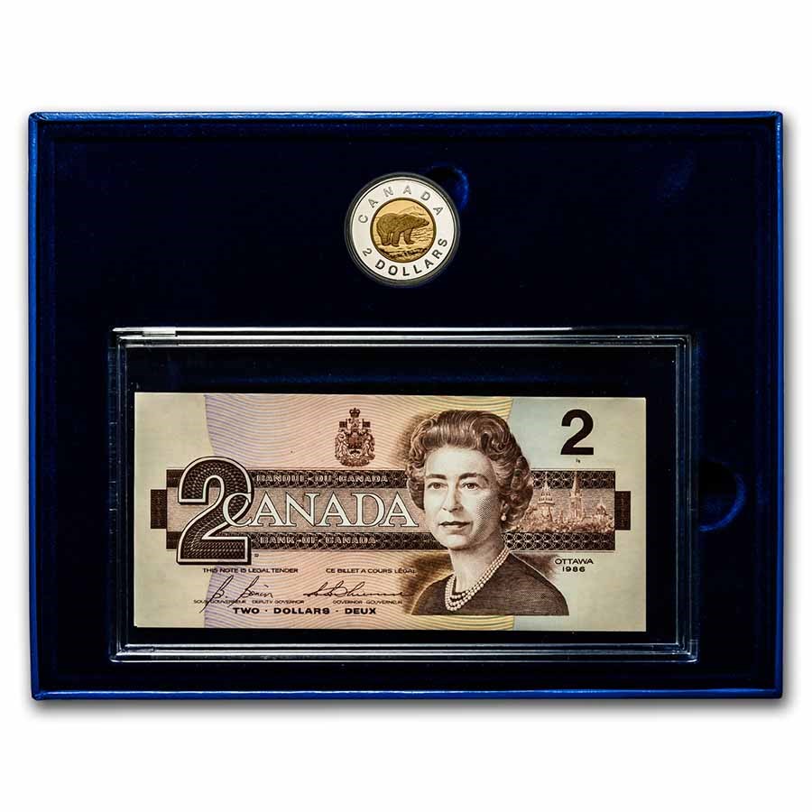 Buy 1996 Canada $2 Proof Coin and Banknote Set | APMEX